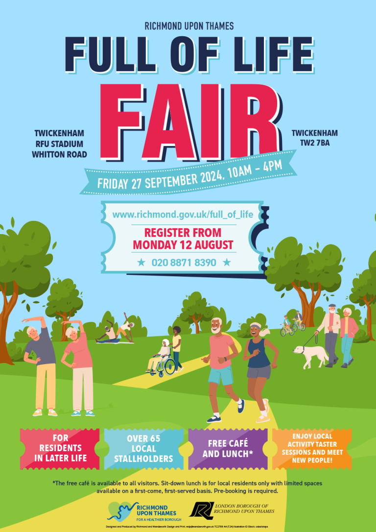 The Full of Life Fair returns in September - Richmond Carers Centre