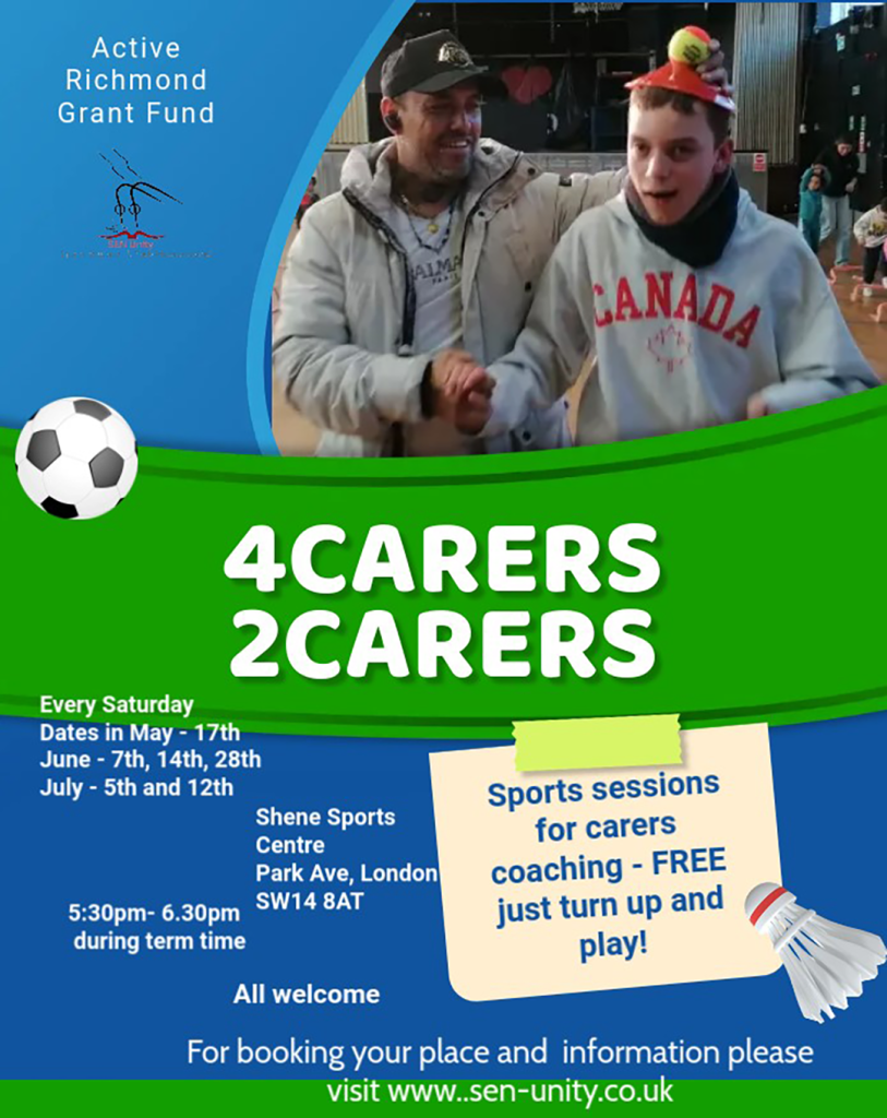 SEN Unity Holiday activities for SEN families - Richmond Carers Centre
