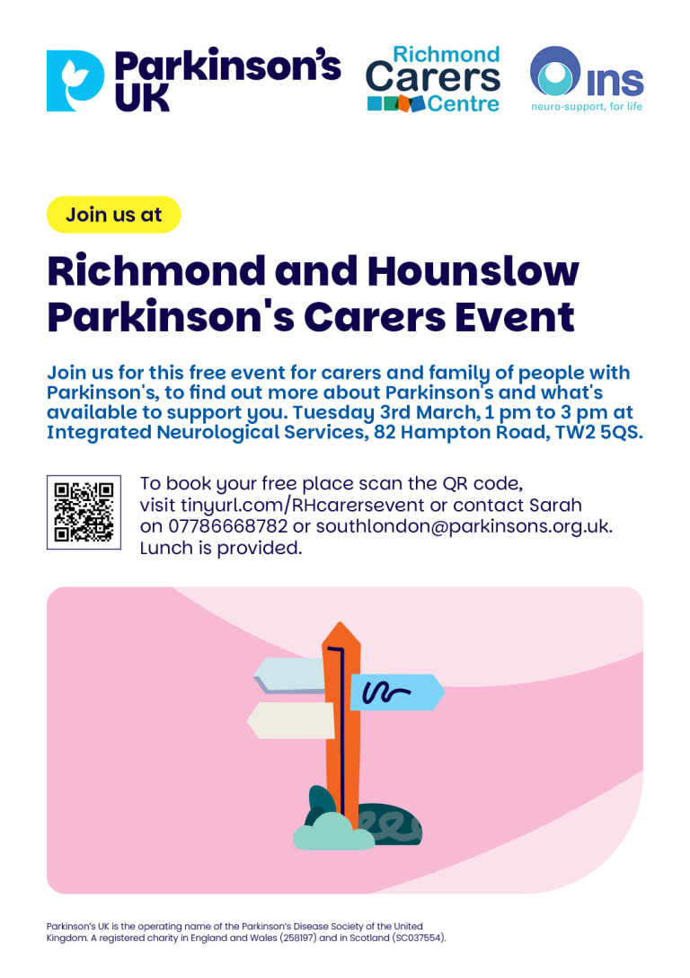 Richmond and Hounslow Parkinson’s Carers Event - Richmond Carers Centre